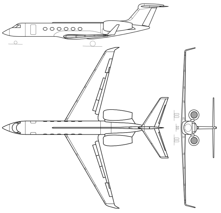 Gulfstream G-V CAD - Simpson Aerospace